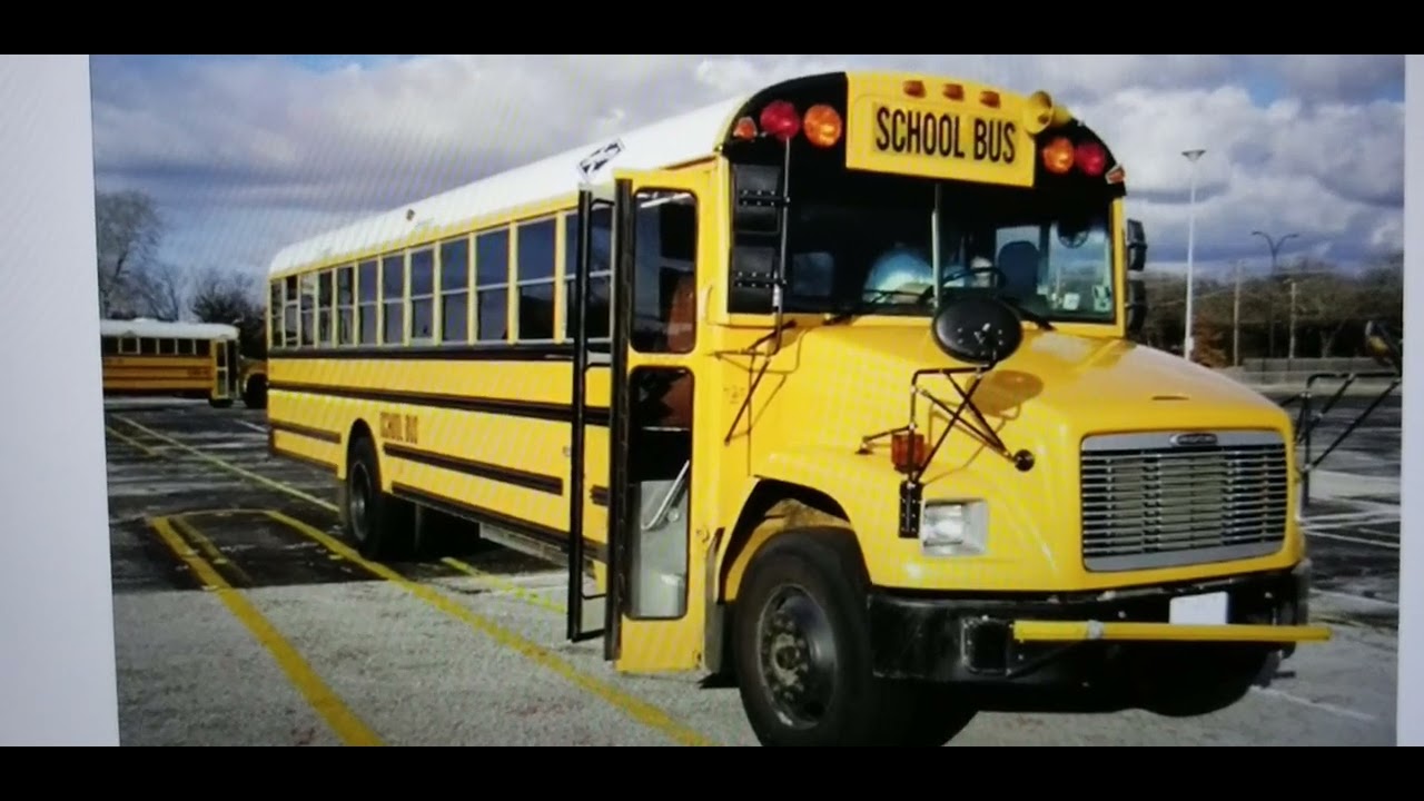 Carpenter school bus - YouTube