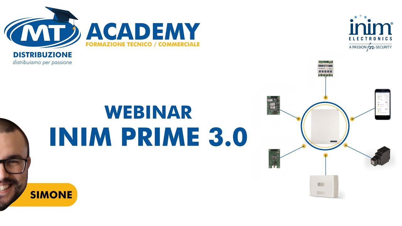 INIM PRIME 3.0 WEBINAR | La rivoluzione della domotica - YouTube