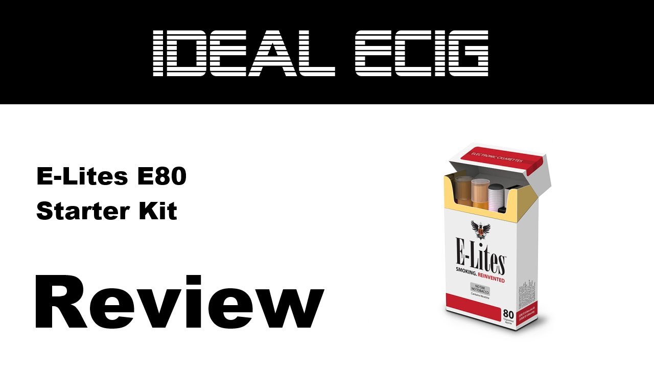 E-Lites Review - E80 Starter Kit - YouTube