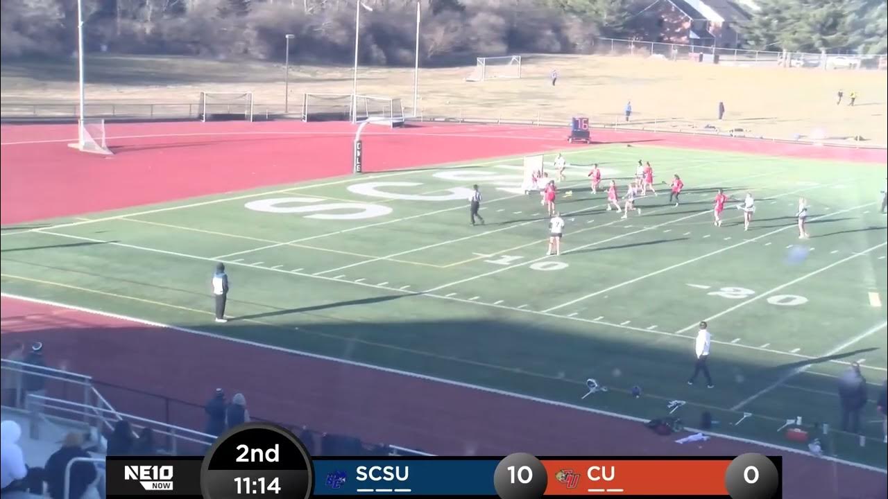 SCSU WLAX Highlights vs Caldwell - YouTube