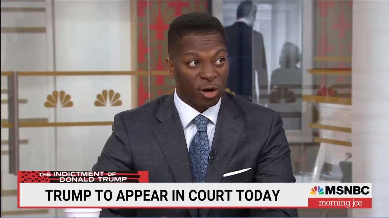 Anthony Coley on Morning Joe discussing the details of the Trump ...