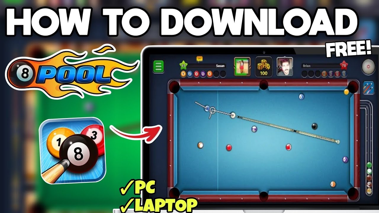 How to Download and Play 8 Ball Pool on PC or Laptop - Easy Step-by ...