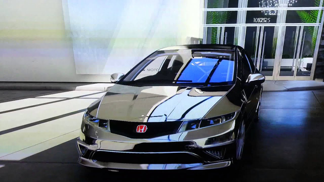 Chrome Honda Civic Type R fn2 - YouTube