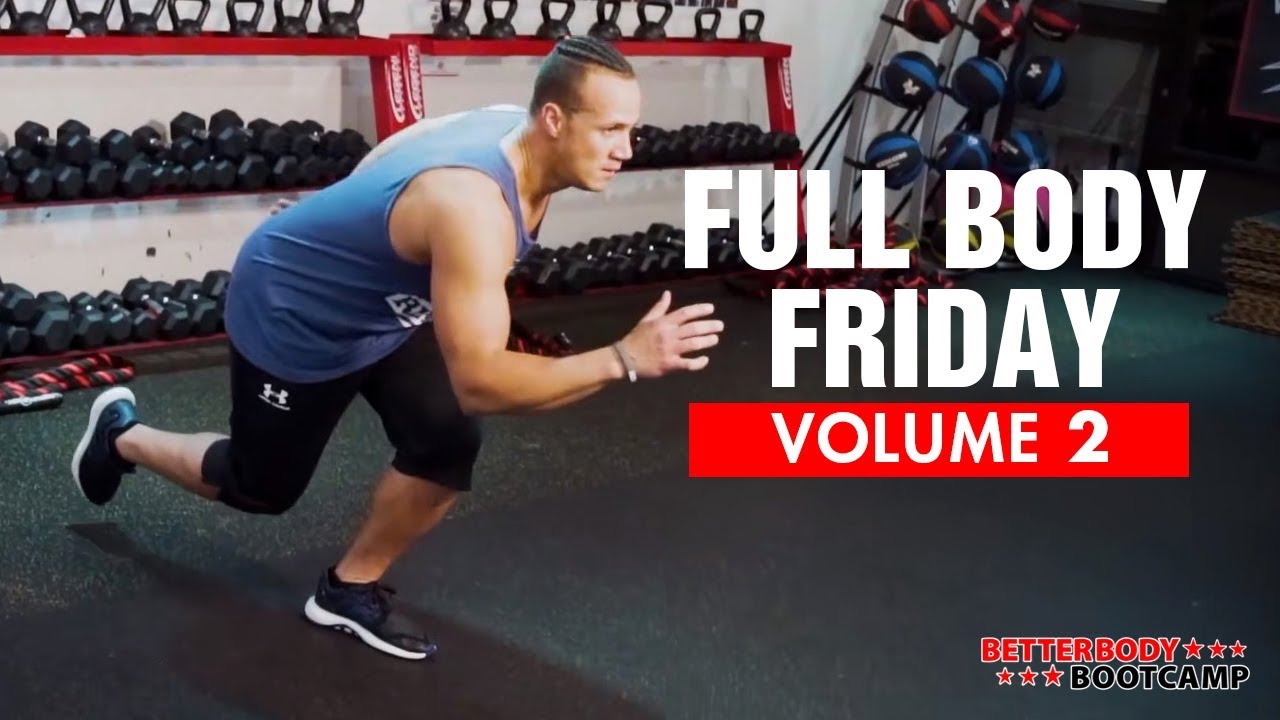 FULL BODY FRIDAY | VOLUME 2 | Home Body Bootcamp - YouTube