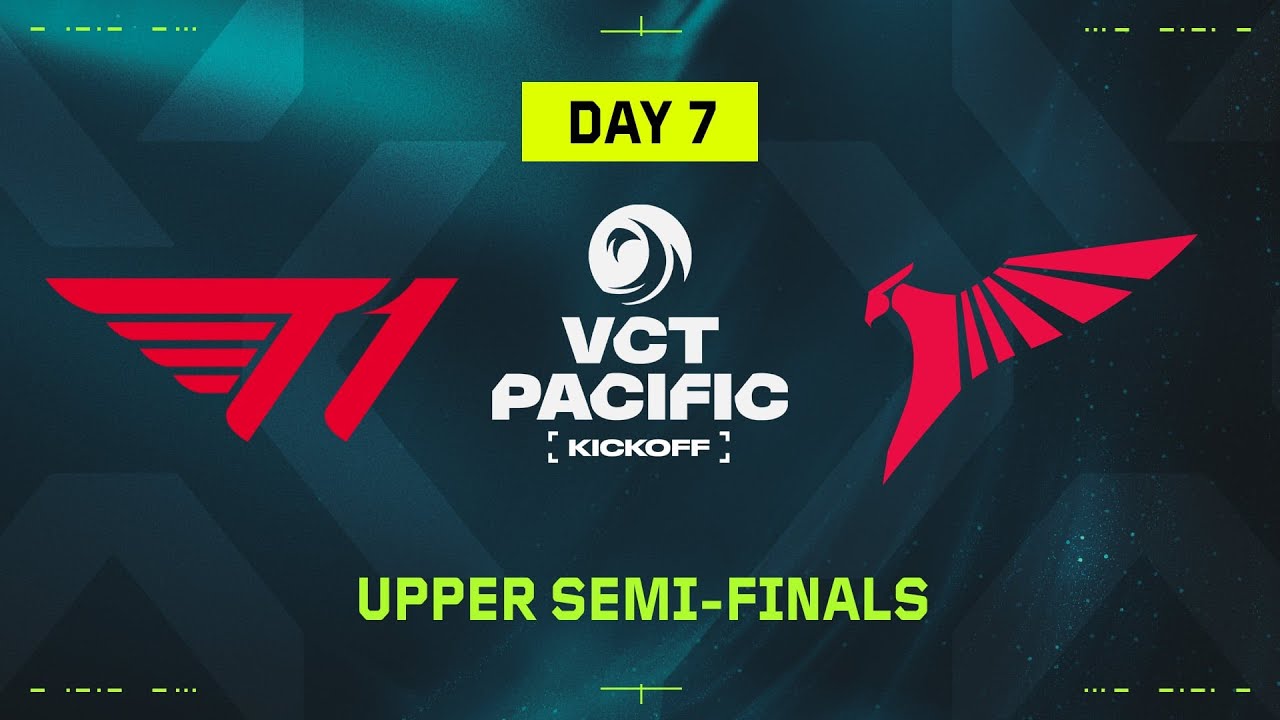 T1 vs TALON - VCT Pacific Kickoff - Upper Semi - Finals - YouTube