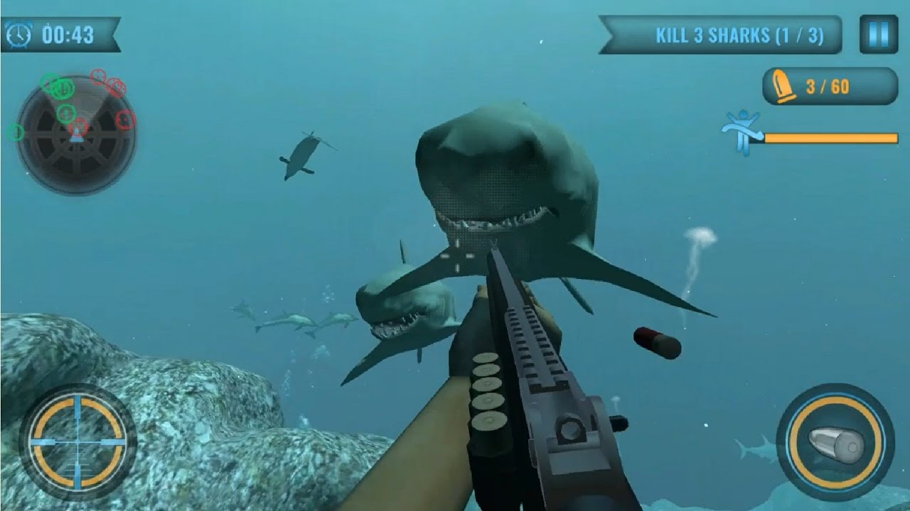 Underwater Shark Hunter 2017 | Android Gameplay - YouTube