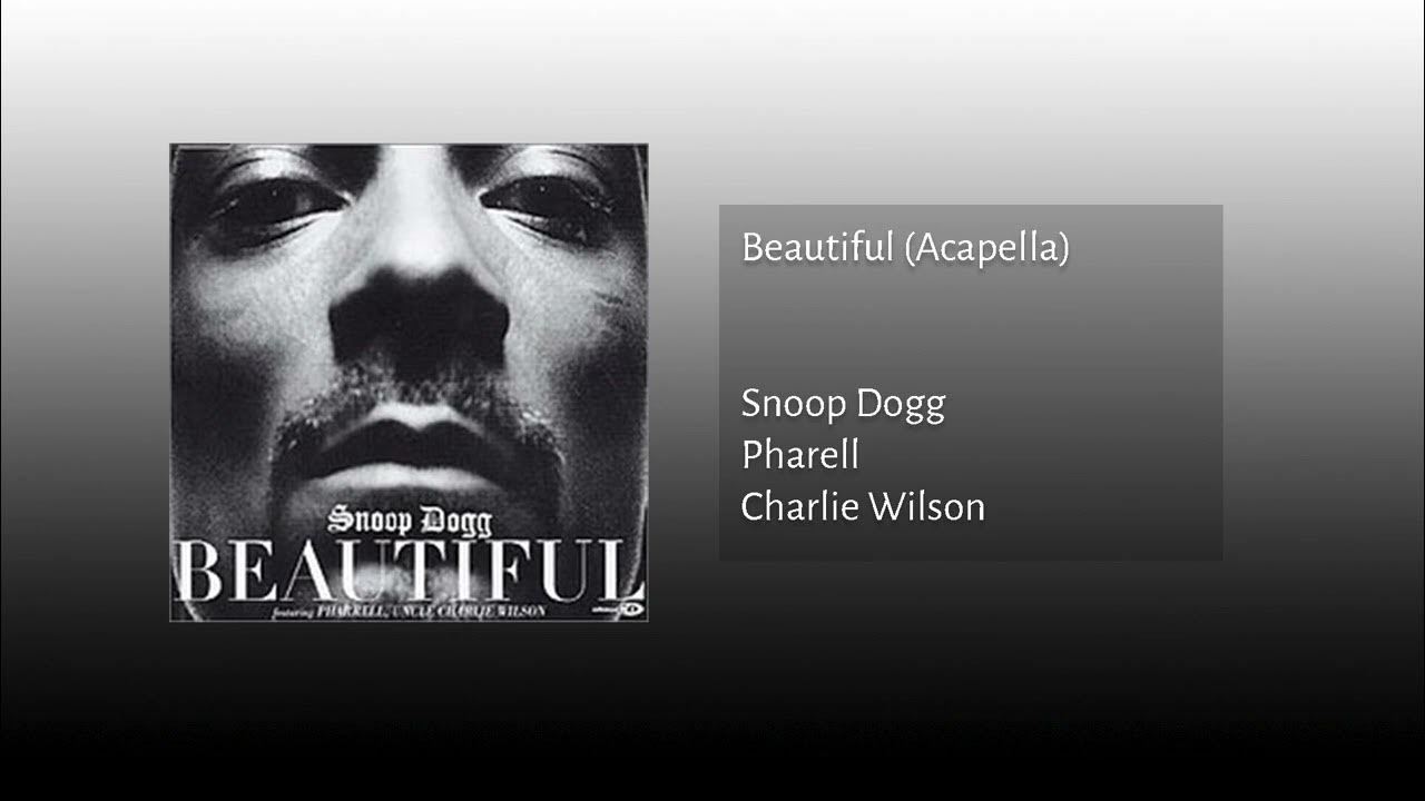 Snoop Dogg - Beautiful ft Pharrell Williams & Charlie Wilson (Acapella) - YouTube