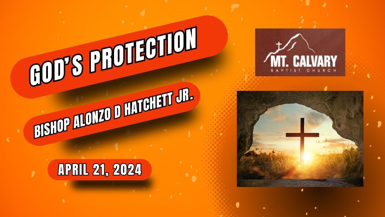 April 21, 2024 - Speaker Bishop Alonzo Hatchett, Jr. - YouTube