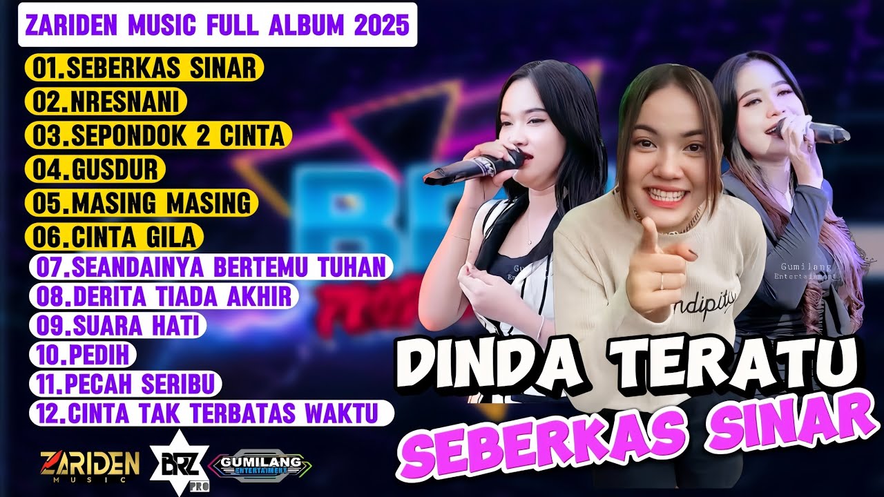 SEBERKAS SINAR - DINDA TERATU || ZARIDEN MUSIC FULL ALBUM TERBARU 2025 - YouTube