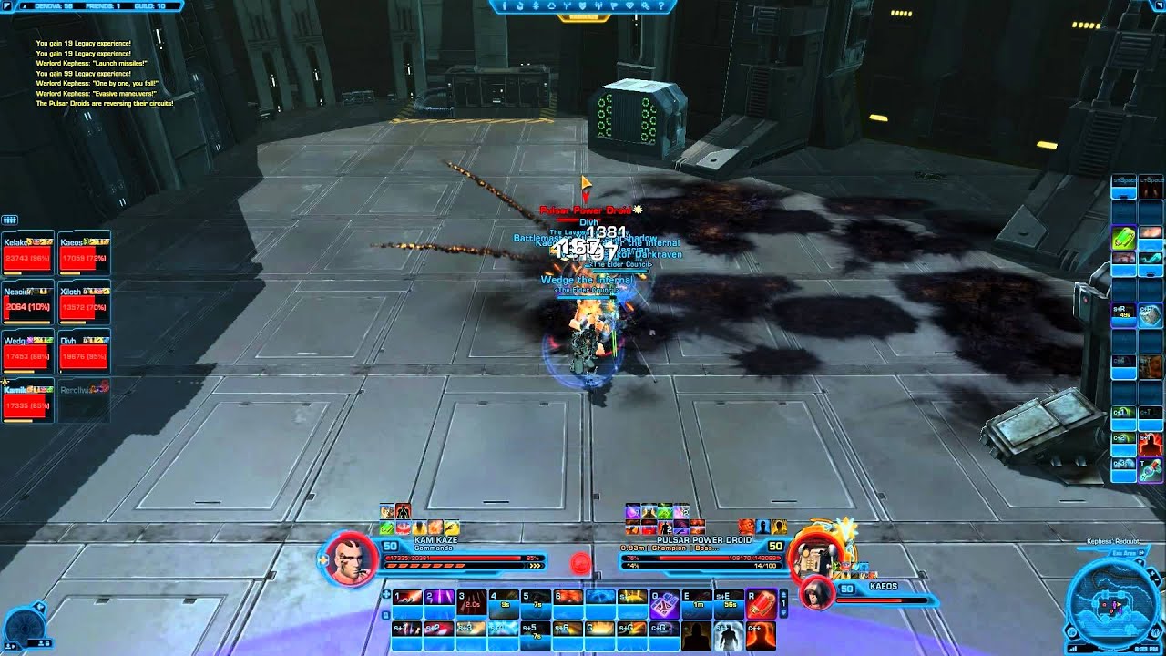 [WN-6/25] SWTOR D8(Story) - 4/4: Warlord Kephess - YouTube