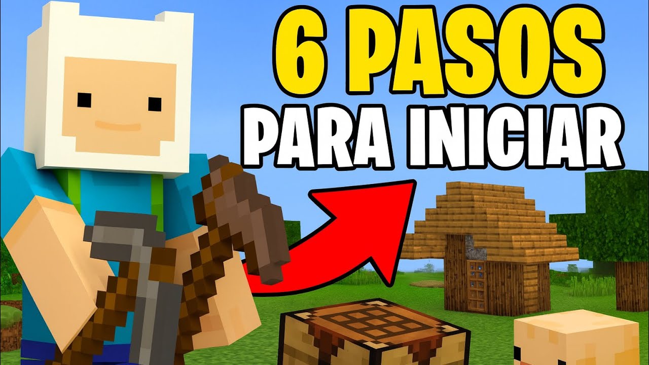 Cómo INICIAR Minecraft en 6 pasos (Guía Rápida para Principiantes 2025 ...
