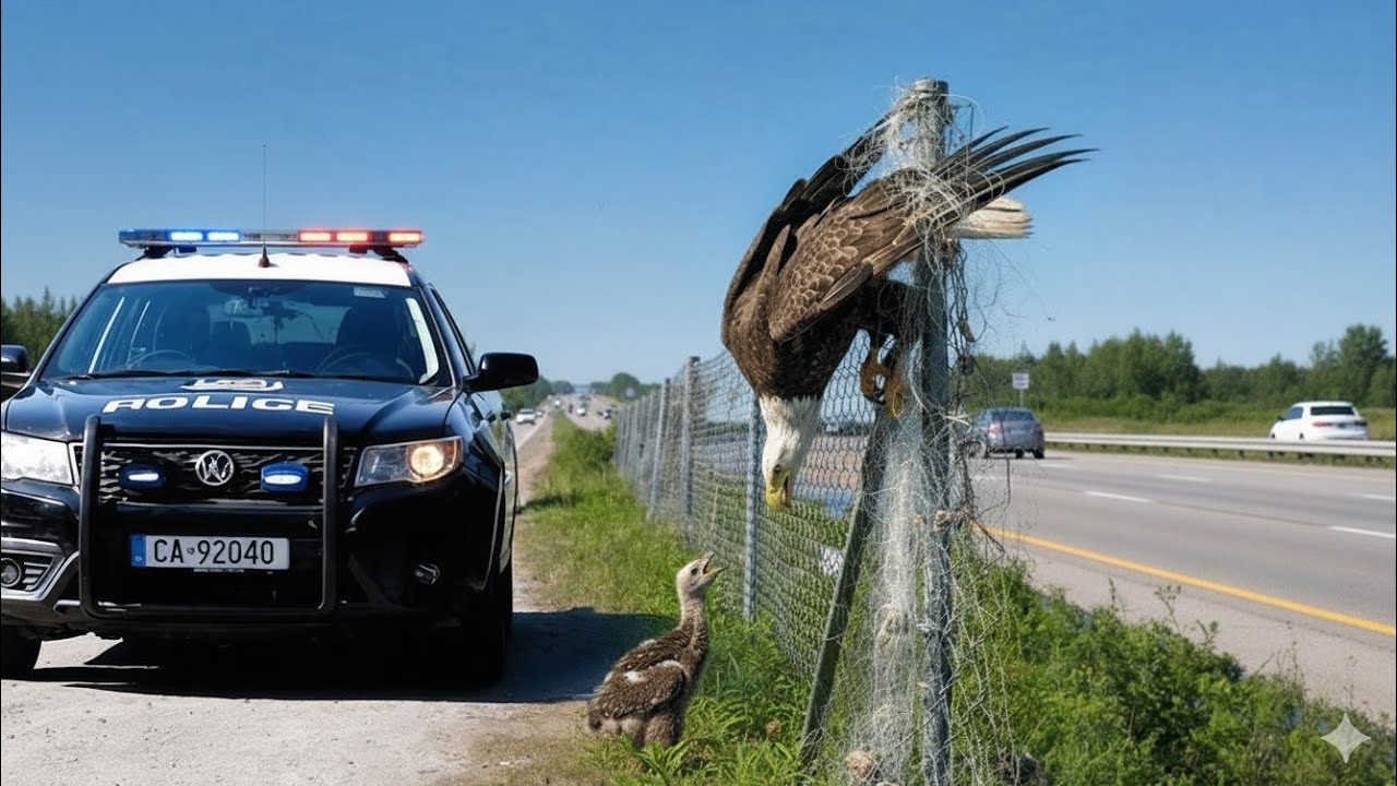 Baby Eagle Begs for Help to Save Her Mom – Rescuing Mother Bald Eagle ...