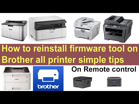 Update the Driver or Firmware for your Brother machine |brother ...