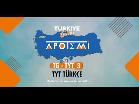 APOTEMİ 2026 TÜRKİYE GENELİ TYT-3 TÜRKÇE SORU ÇÖZÜMLERİ - APOTEMİ YAYINLARI