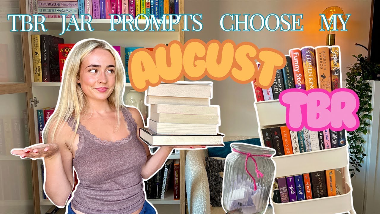TBR jar prompt choose my AUGUST TBR! 📖 - YouTube