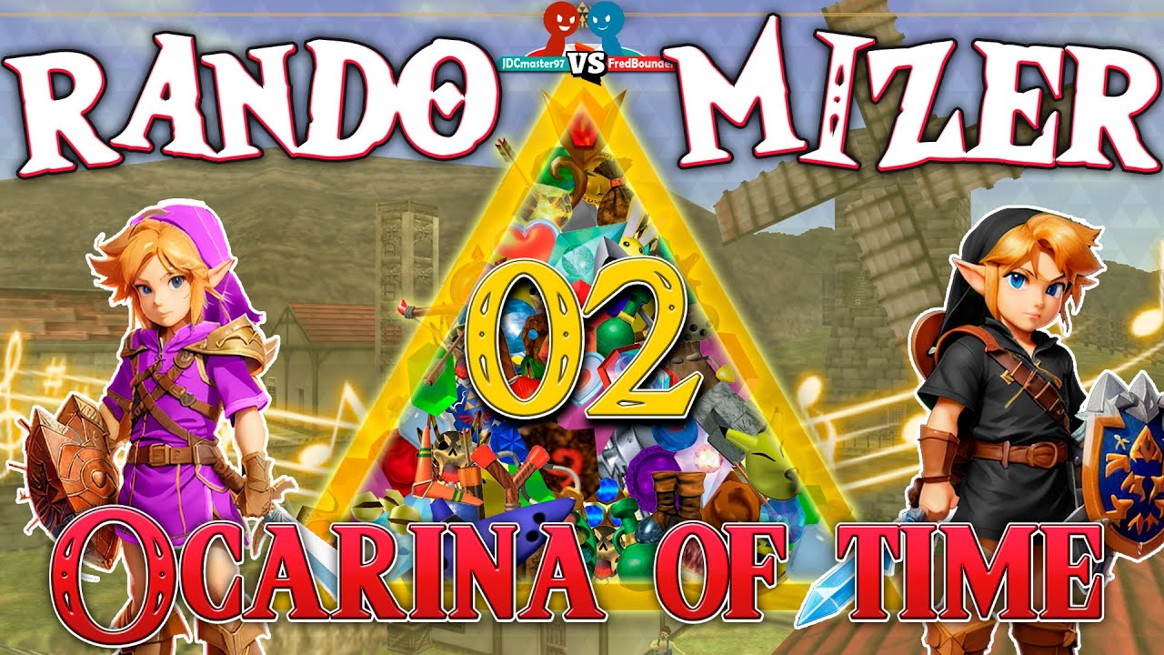 🧝⚔️🧝‍♀️ Zelda OoT: Randomizer Vs @JDCmaster97 [3ds] | Ep. 02 ...