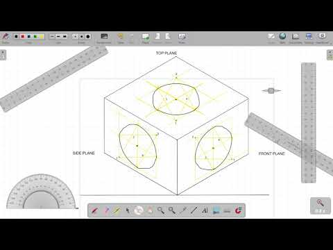 The much awaited_Circle in Isometric views_ALLplanes example_Shifting ...