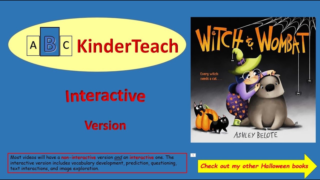 Witch and Wombat - Interactive Read Aloud - YouTube