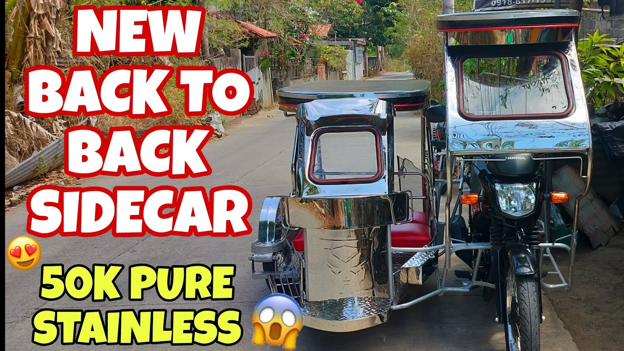 NEW 50K PURE STAINLESS BACK TO BACK SIDECAR | Life of Bert - YouTube