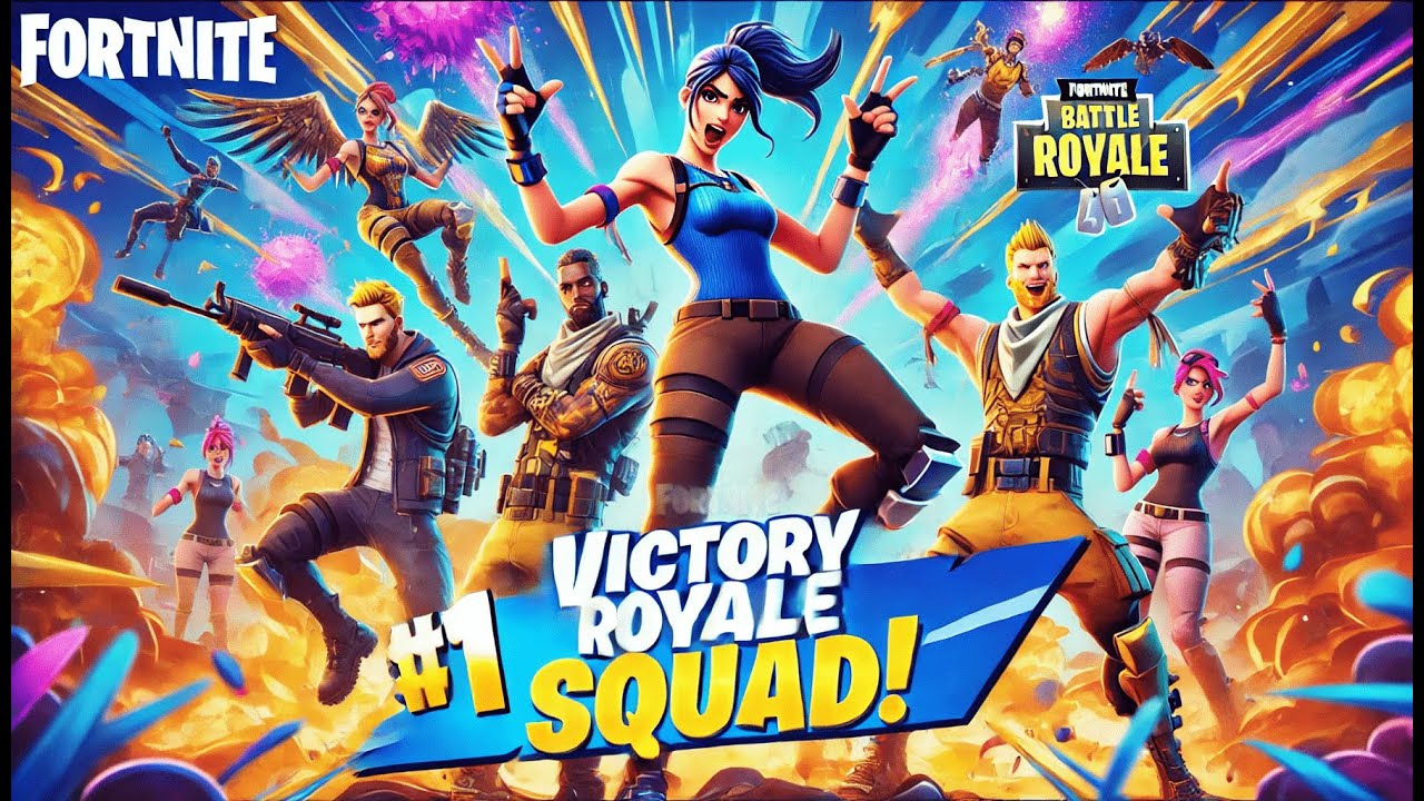 Fortnite Victory Royale Squad | Epic Moments & Unbelievable Wins! - YouTube
