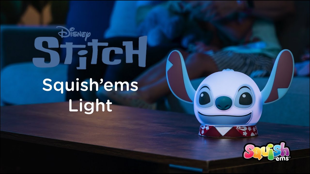 83063: Disney Stitch Squish'ems Light - Overview and Operation - YouTube