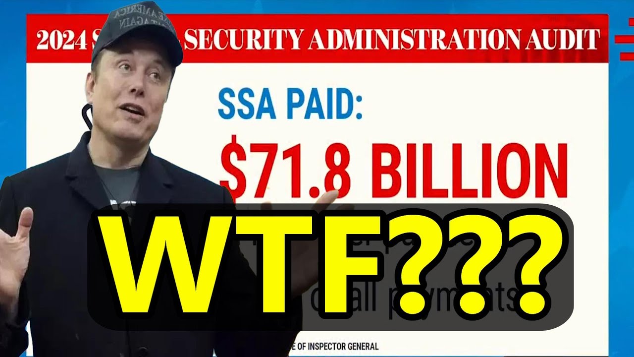 DOGE & Elon Musk EXPOSE Social Security SCANDAL Finding BILLIONS in ...