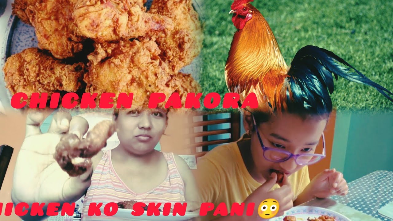 chicken pokkora||chicken skin pokkora||baby khush ️ - YouTube