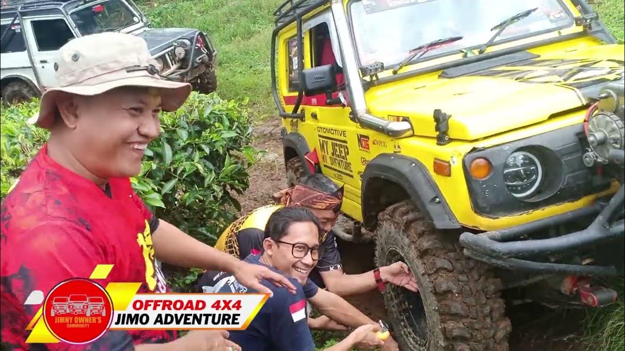 OFF-ROAD JIMNY OWNER'S COMUNITY KE TREK OFF-ROAD DI CITEKO PUCAK BOGOR - YouTube