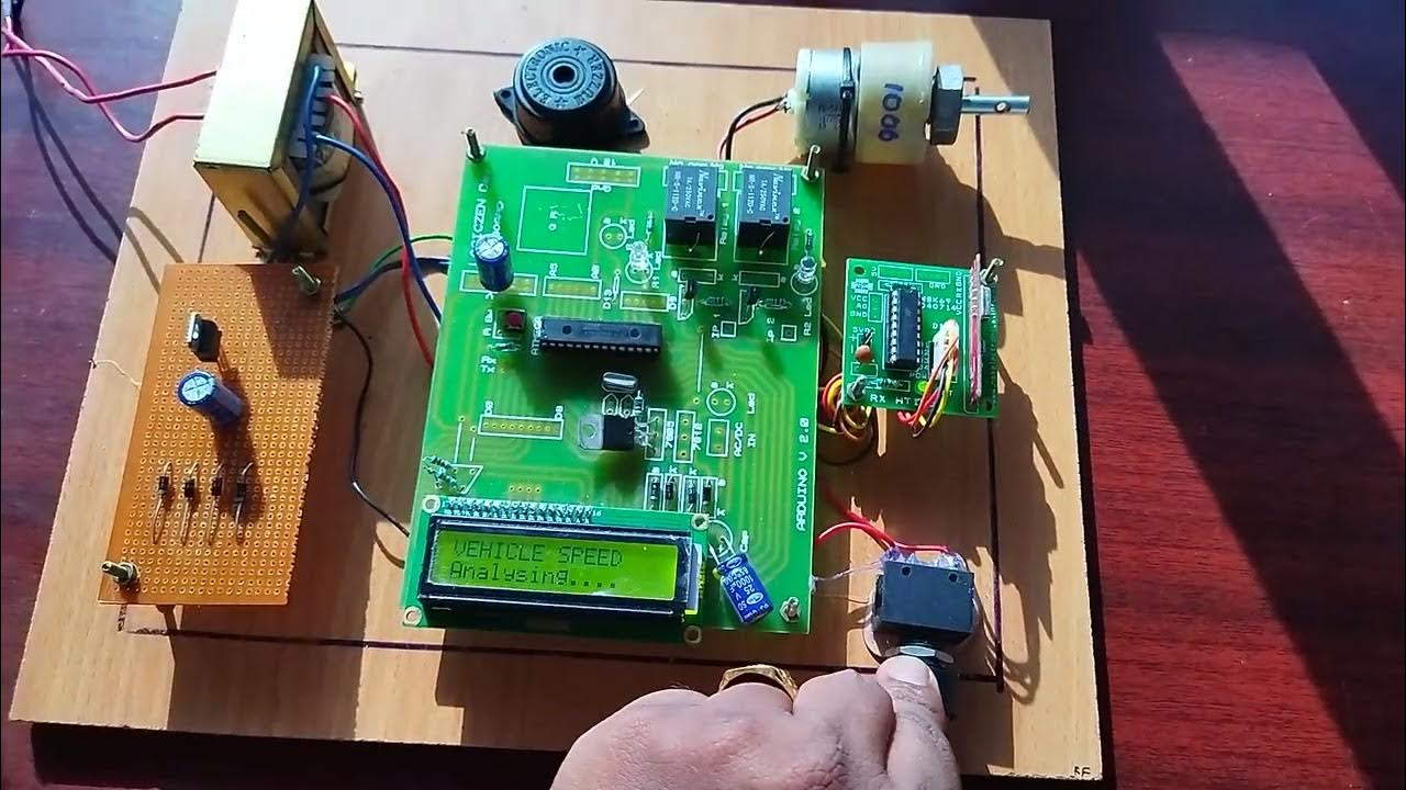 RF based vehicle speed control system@EMBEDDEDSYSTEMINTAMIL - YouTube