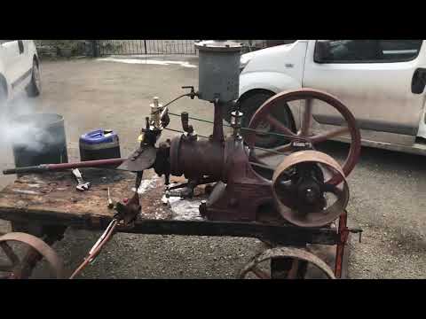 Petter handyman stationary engine - YouTube