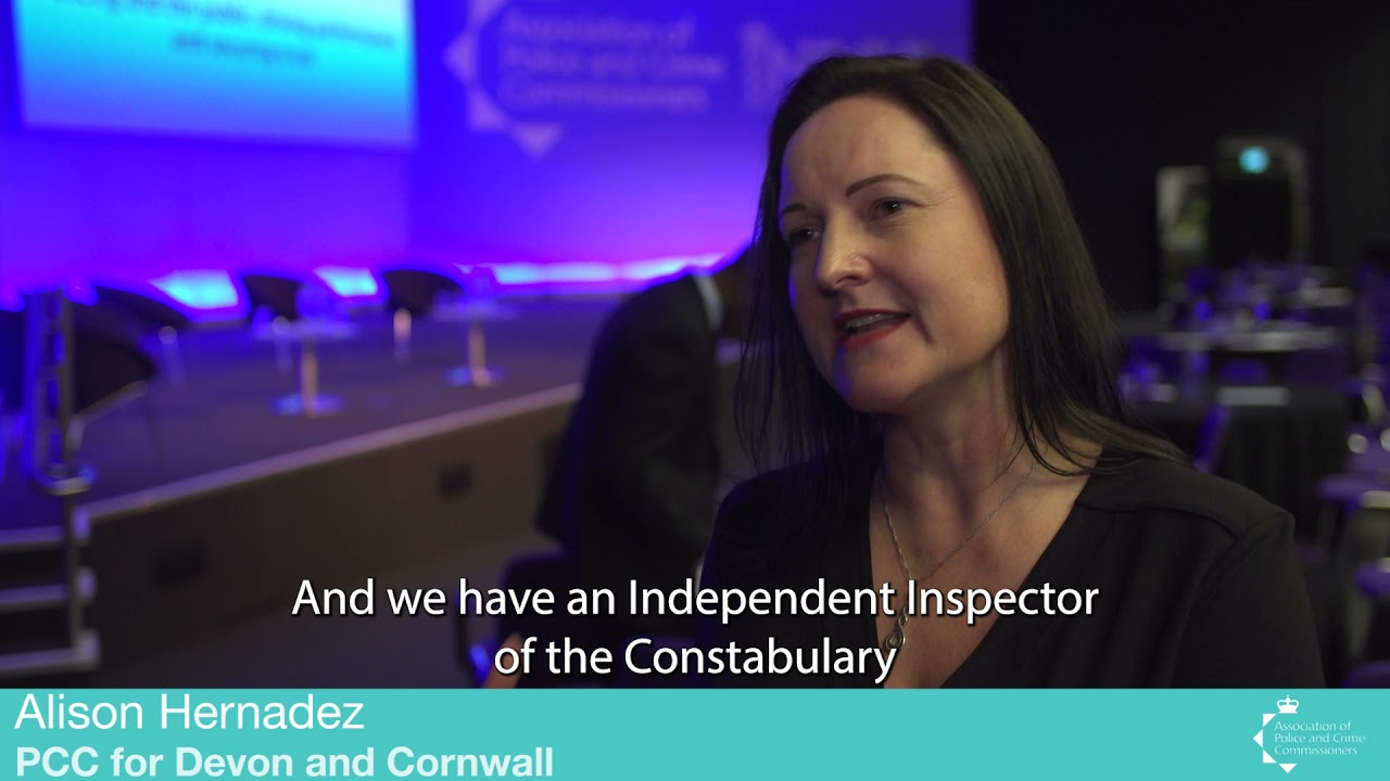Alison Hernandez, PCC for Devon and Cornwall - YouTube