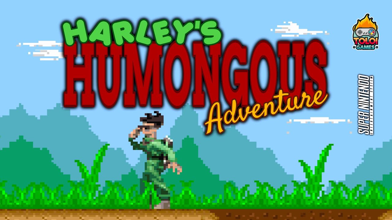 Harley's Humongous Adventure [SNES] Gameplay até zerar! - YouTube