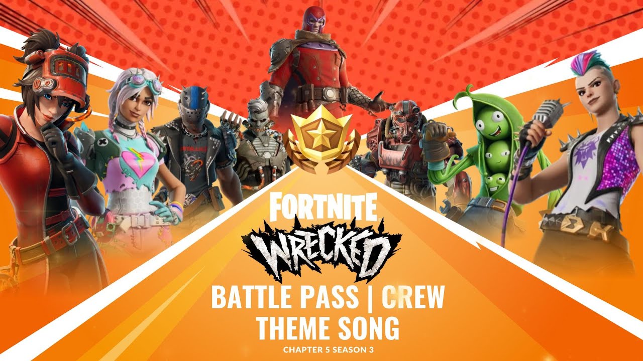 Fortnite Chapter 5 Season 3 WRECKED Battle Pass Trailer Theme Song ...