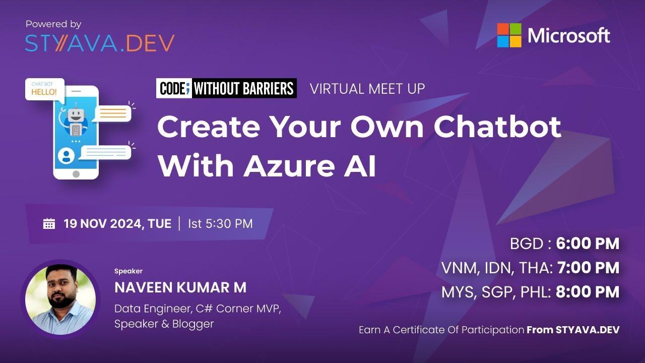From Knowledge to Conversation Create Your Own Chatbot with Azure AI ...