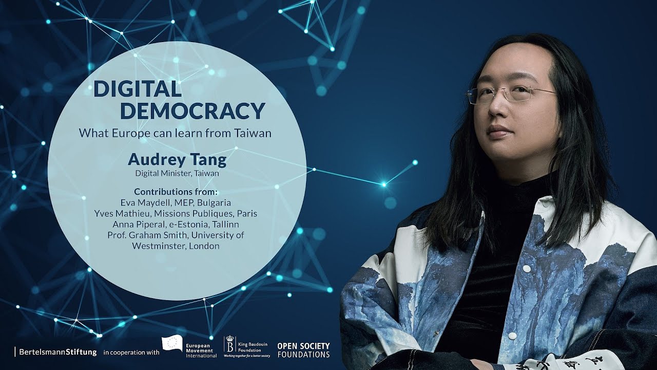 Digital Democracy – What Europe can learn from Taiwan - web discussion ...