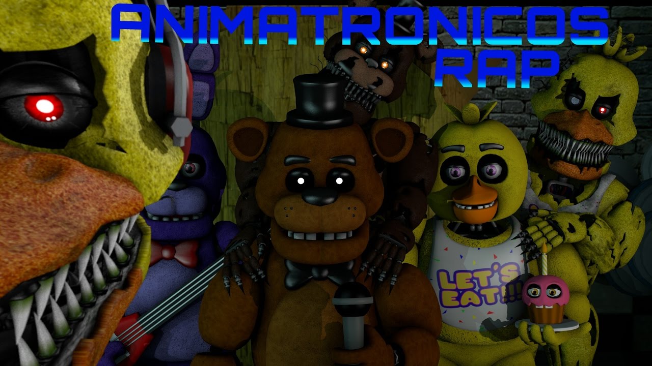 [SFM FNAF] ANIMATRÓNICOS RAP| by ZARCORT-KRONNO-NERY-ITOWN| Short - YouTube