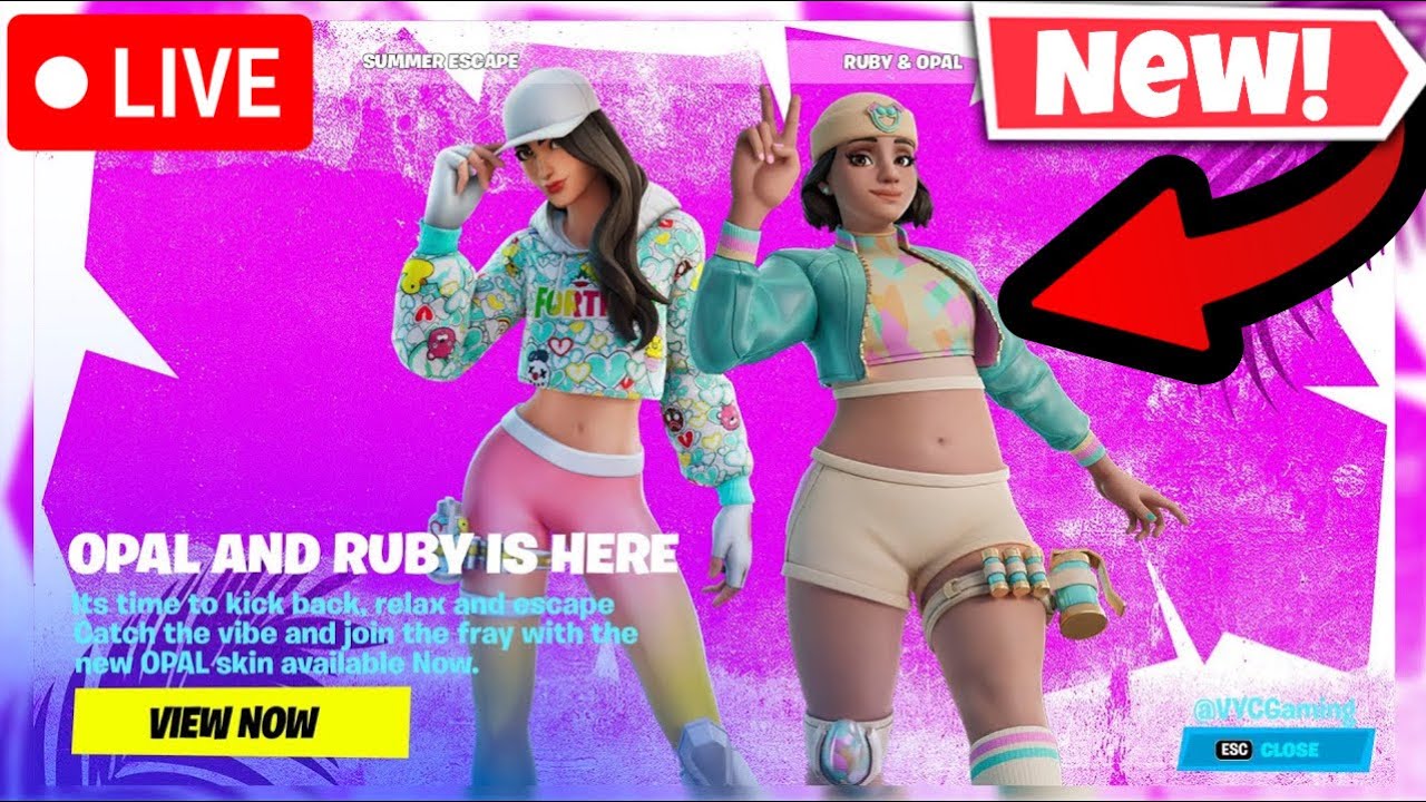 *NEW* THICK OPAL Skin in Fortnite SEASON 3! - YouTube