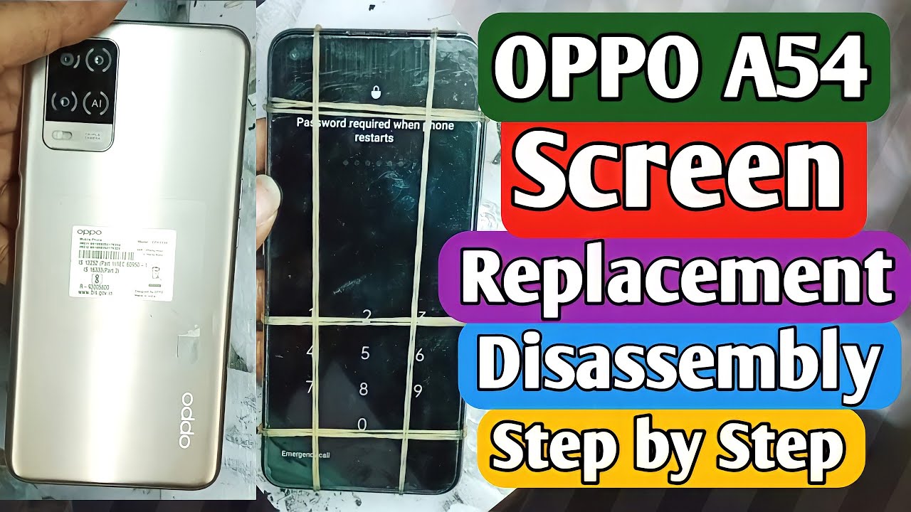 Oppo A54 (CPH2239) LCD Screen Replacement || Oppo A54 (CPH2239 ...