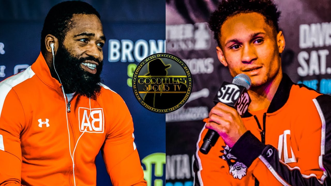 Regis Prograis Putting His Entire Foot on Adrien Broner Neck!!! - YouTube