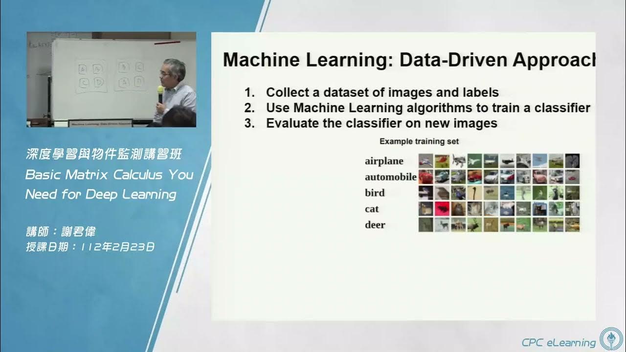 【Matrix Calculus You Need for Deep Learning】02.機器學習過程介紹 - YouTube