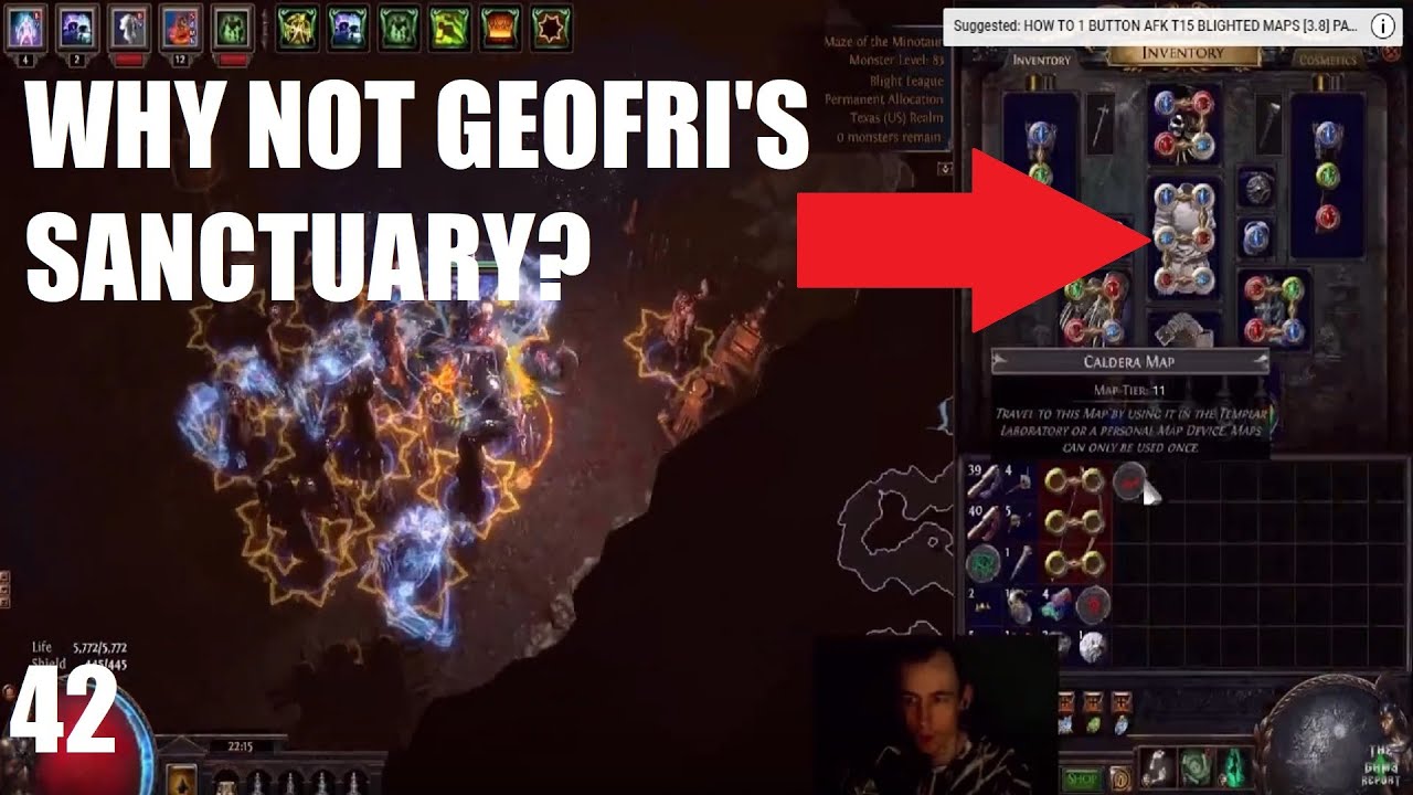REMOVED Geofri's Sanctuary [3.8] UBER ELDER, DELVE DEPTH 500 HIGHLIGHTS ...