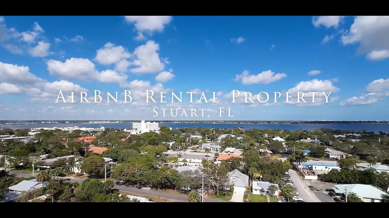 Flythrough Stuart AirBnB (DJI Avata) Elidrone Aerials - YouTube