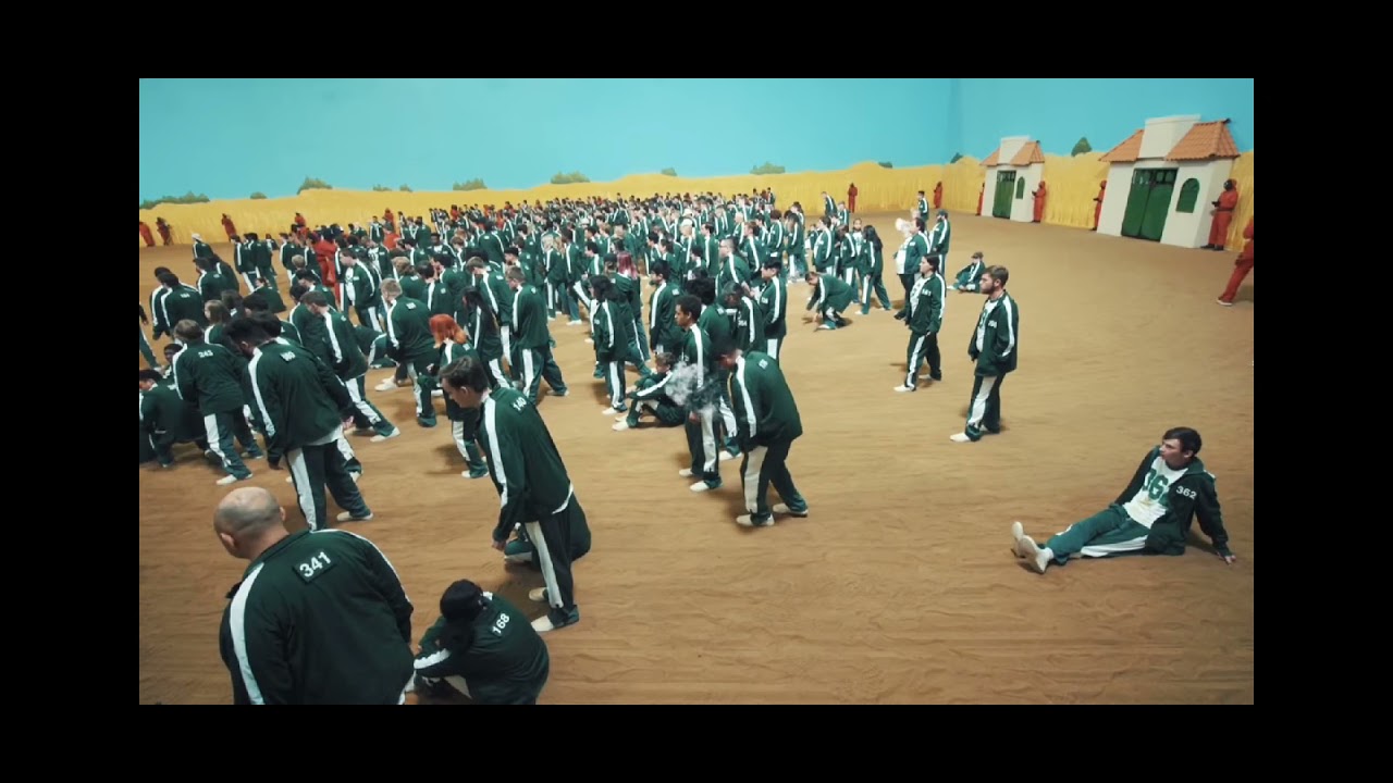 Player 177 on Mr Beast Squid Game 😰 I'd be nervous,too! # ...