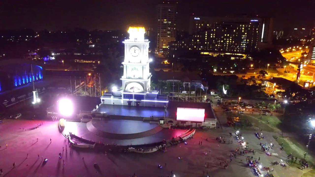Great View Dataran Johor Bahru【DJI Aerial Drone Filming】 - YouTube