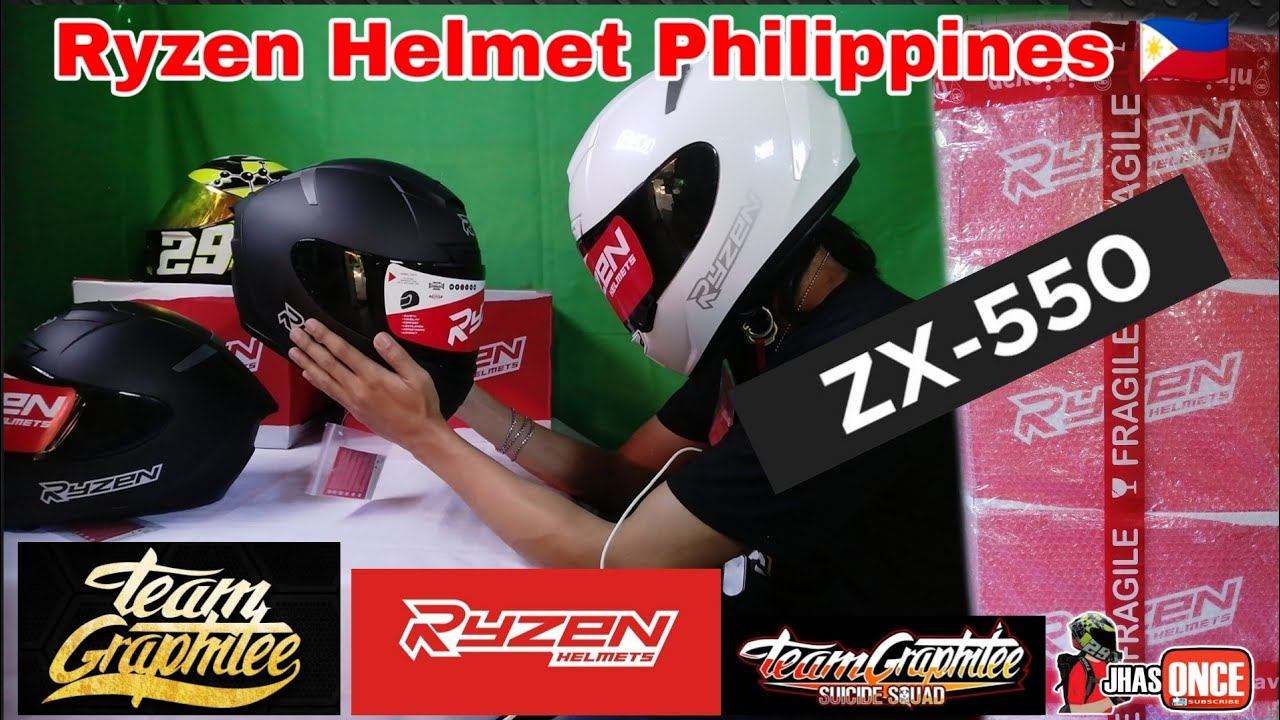 Unboxing Ryzen Helmet | Ryzen ZX-550 | Ryzen ZX-550 Review - YouTube