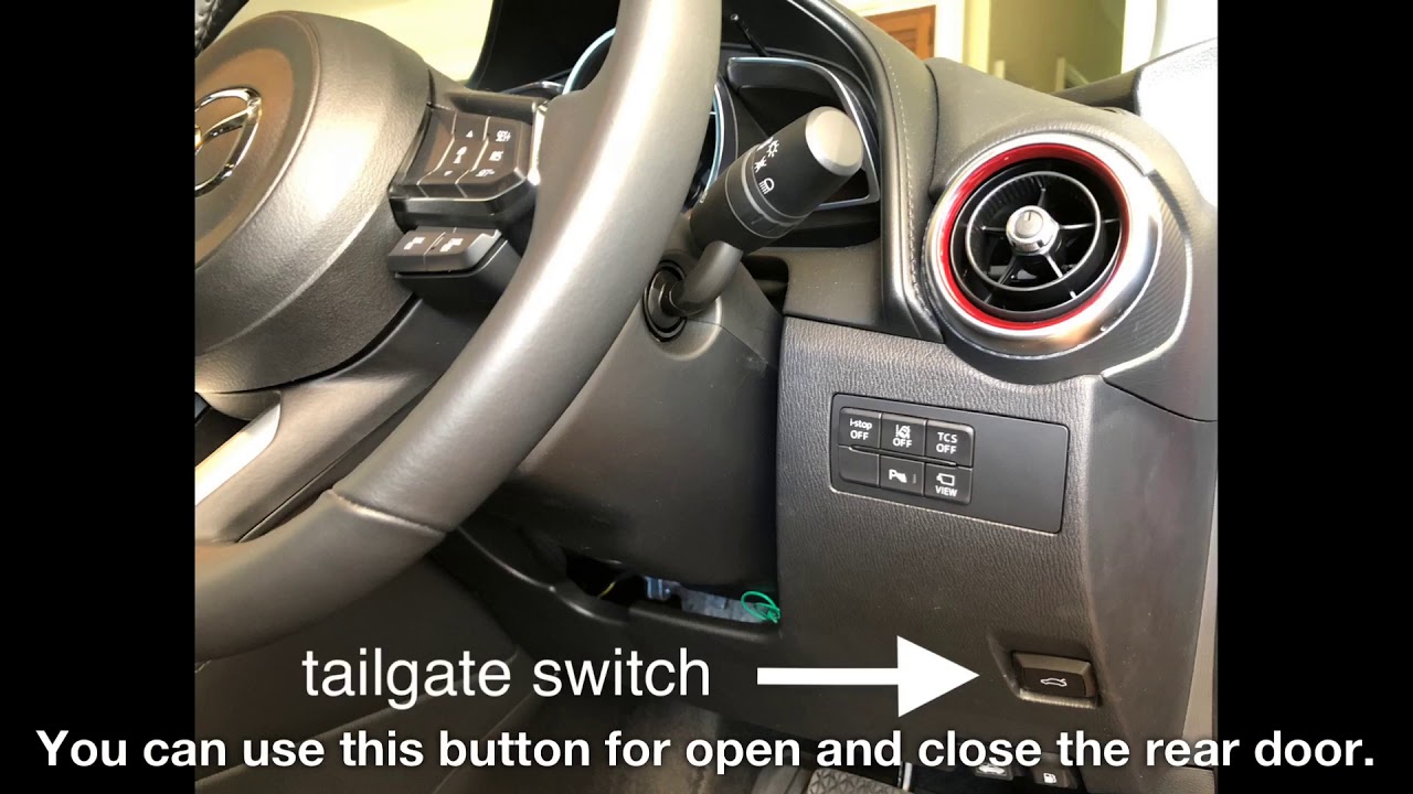 Cx3 2019 install electric tailgate new version with solf close function ...