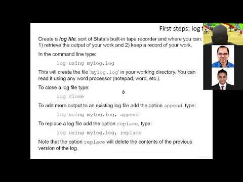 Getting Started in Data Analysis using STATA Software - YouTube