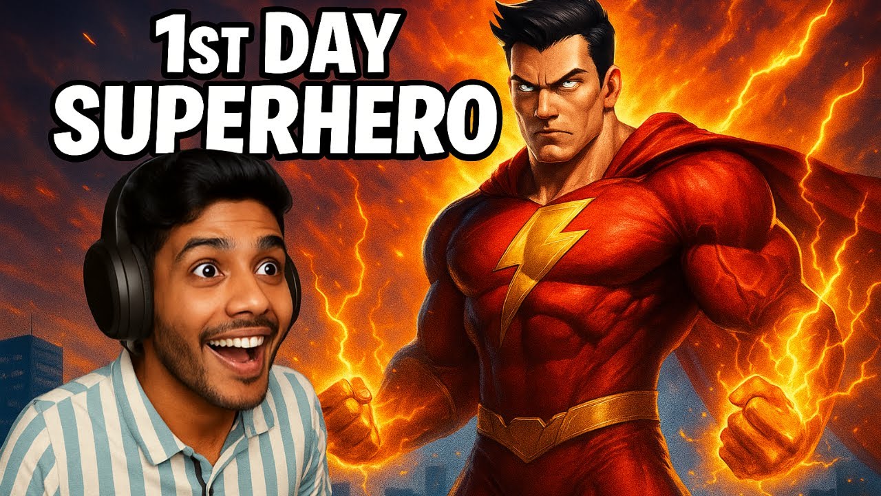 1ST DAY IN SUPERHERO LIFE || SUPERHERO SIMULATOR || #trending - YouTube