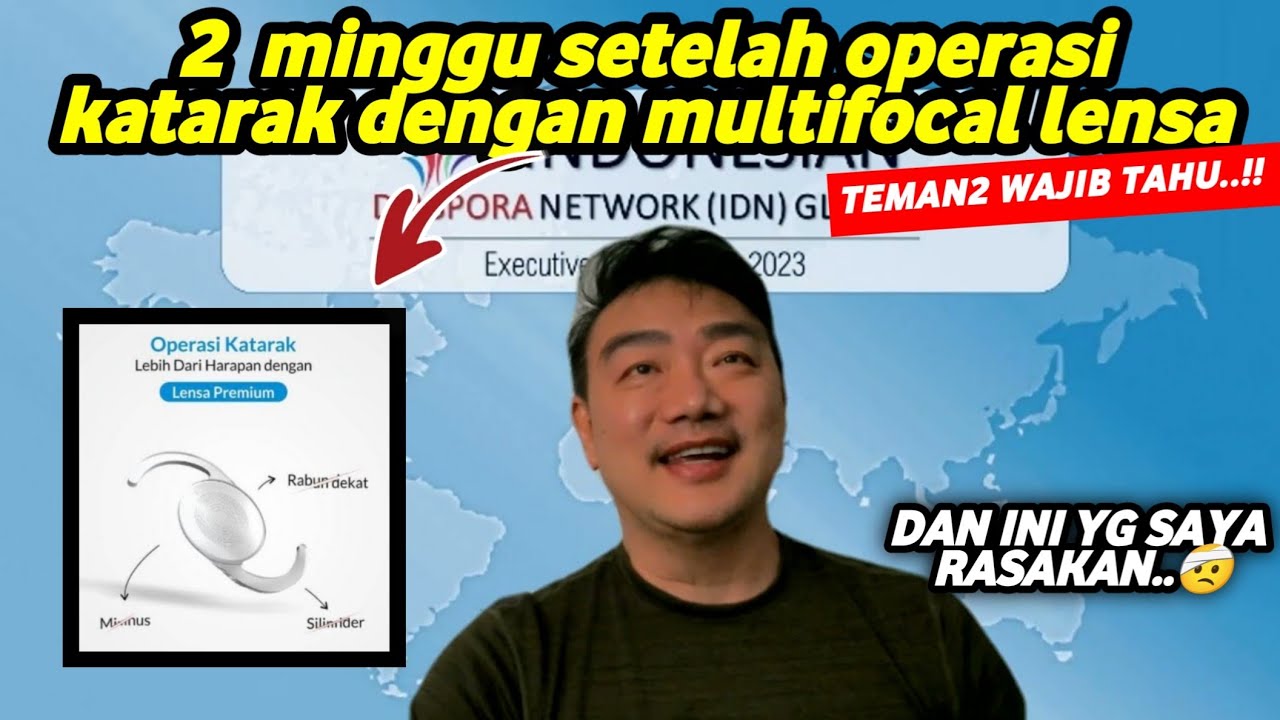 2 minggu setelah operasi katarak dengan multifocal lensa - YouTube