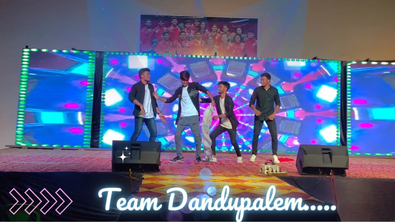 Team Dandupalem Dance Performance on Anantha CSE Farewell 2K24 in IIIT ...